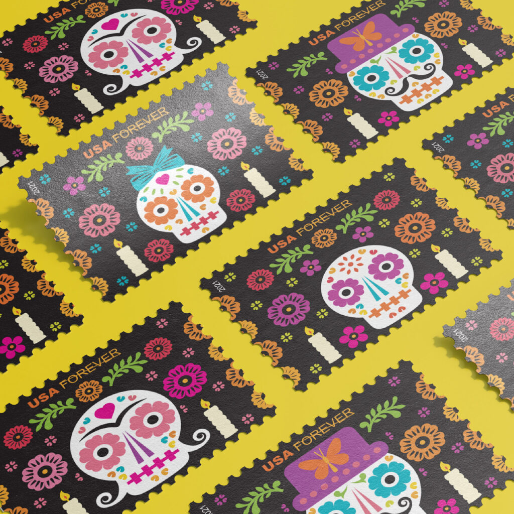 The Day of the Dead Stamps—and Their Backstory - Common Reader